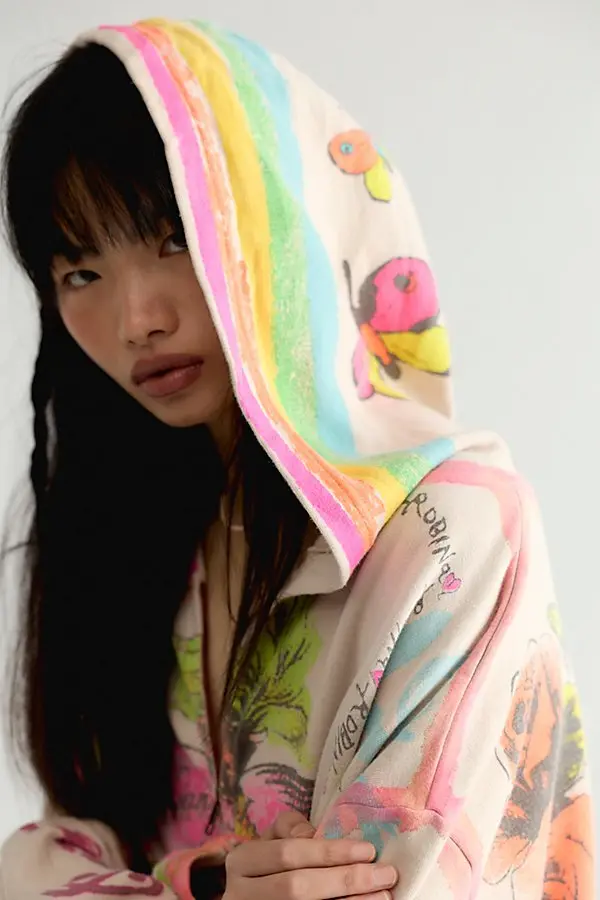MAGNOLIA PEARL Awaken Sleeping Heart Isola Zip-up