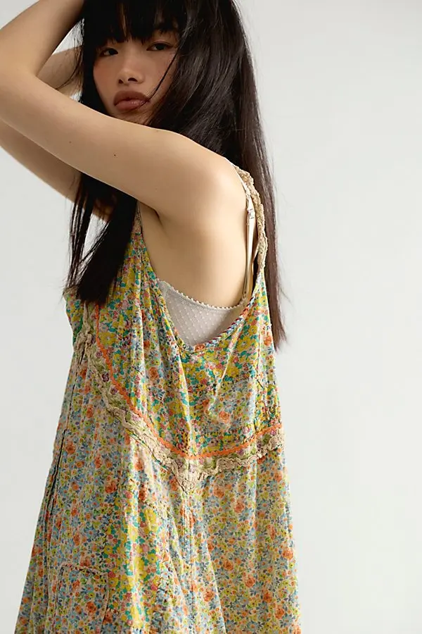 MAGNOLIA PEARL Piecewise Sydni Midi Sundress