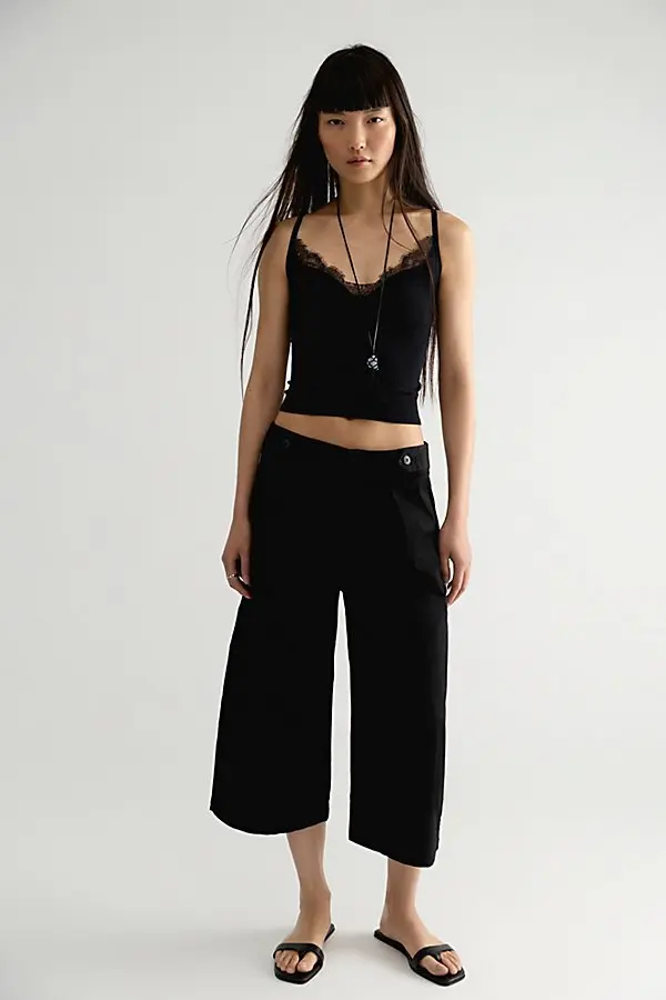 Citizens Of Humanity Cocoon Culotte Pants - Black
