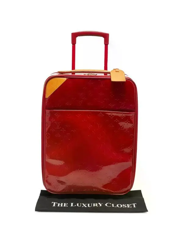 LOUIS VUITTON 2008 Monogram Vernis Pegase 25 Luggage