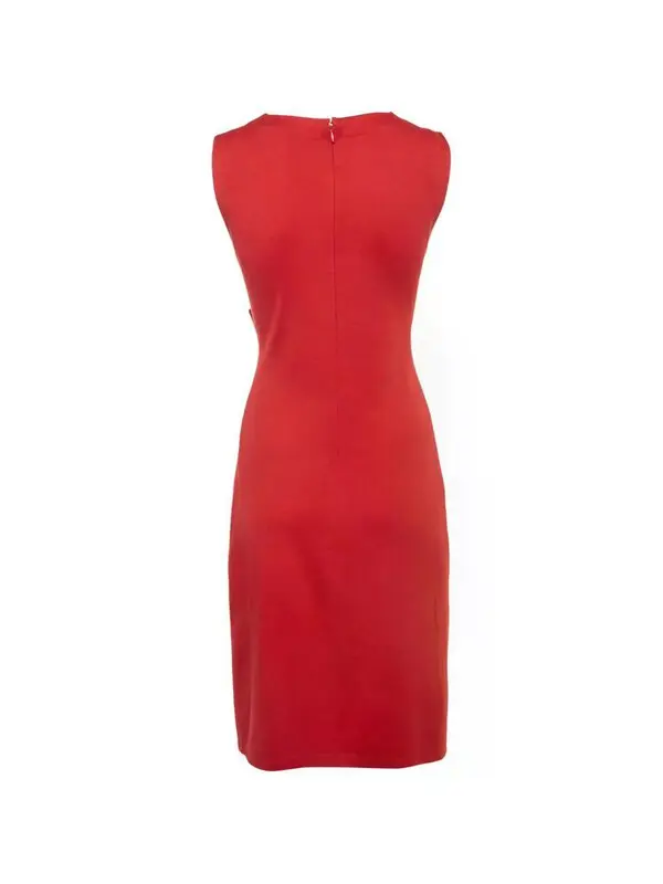 FERRAGAMO Wool Origami-pleated Sleeveless Dress