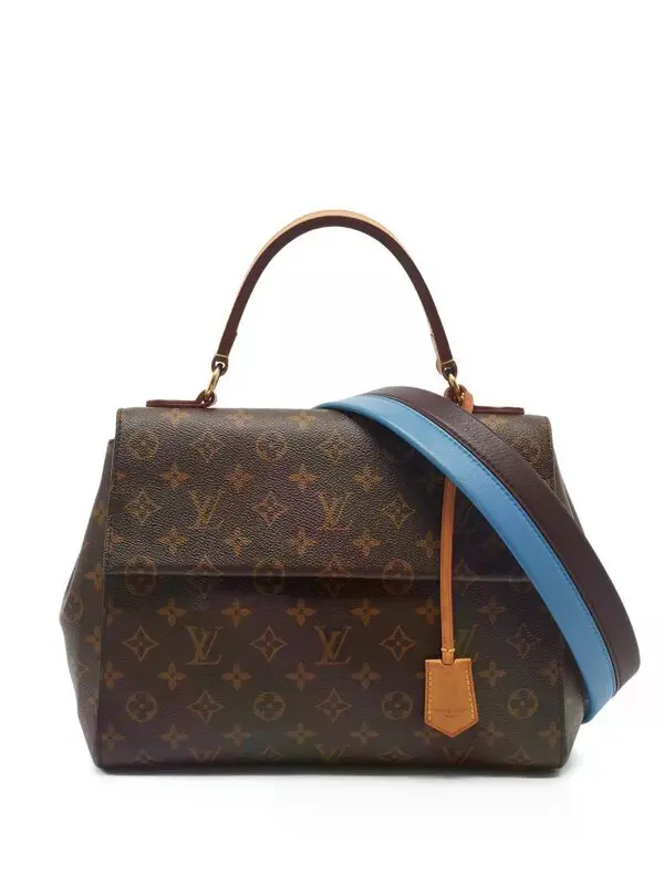 LOUIS VUITTON Cluny Monogram Shoulder Bag - Brown