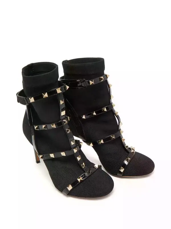 Valentino Garavani Rockstud Ankle Boots - Black