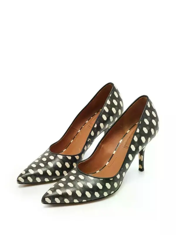 Givenchy Polka Dot Pointed-toe Pumps - Black