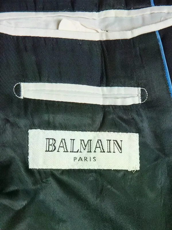 Balmain Single-breasted Wool Blazer