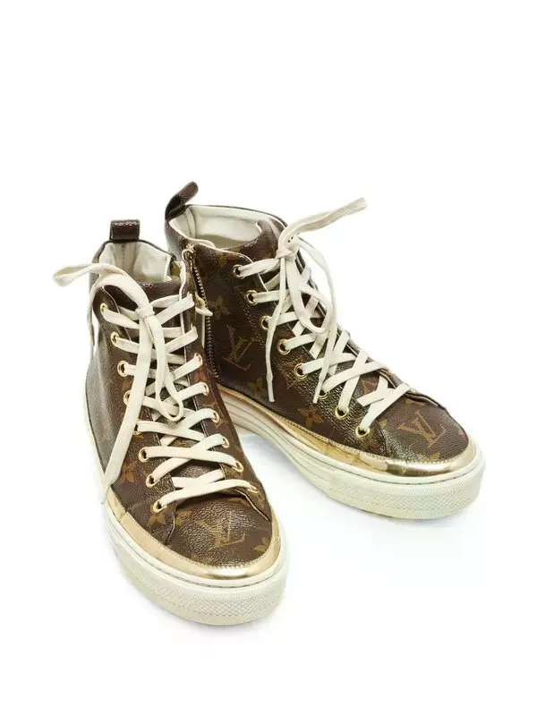 LOUIS VUITTON Monogram High-top Sneakers