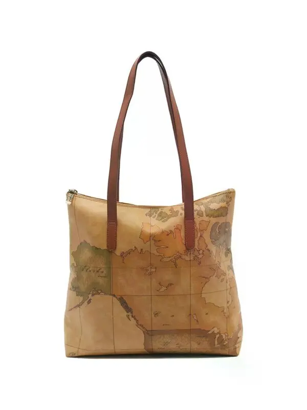ALVIERO MARTINI 1° CLASSE Geo Classic Zip-fastening Tote Bag