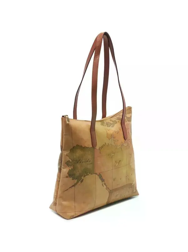 ALVIERO MARTINI 1° CLASSE Geo Classic Zip-fastening Tote Bag