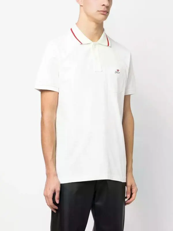 DIESEL® Embroidered-logo Polo Shirt