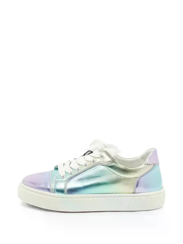 CHRISTIAN LOUBOUTIN Vierissima Iridescent Leather Sneakers