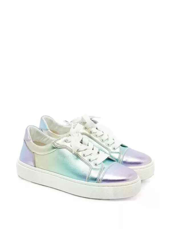 CHRISTIAN LOUBOUTIN Vierissima Iridescent Leather Sneakers