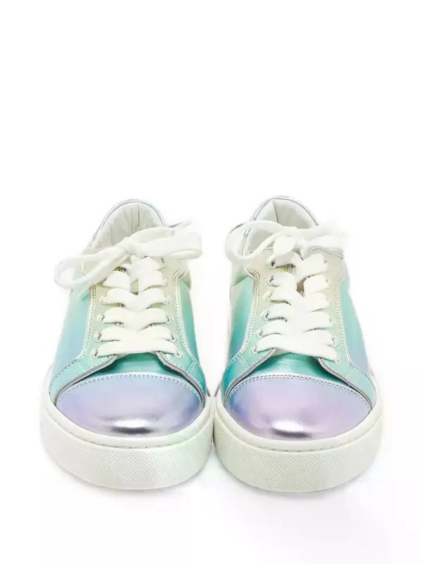 CHRISTIAN LOUBOUTIN Vierissima Iridescent Leather Sneakers