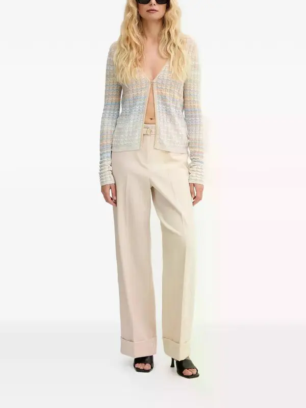 Guess Chevron-knit Cardigan