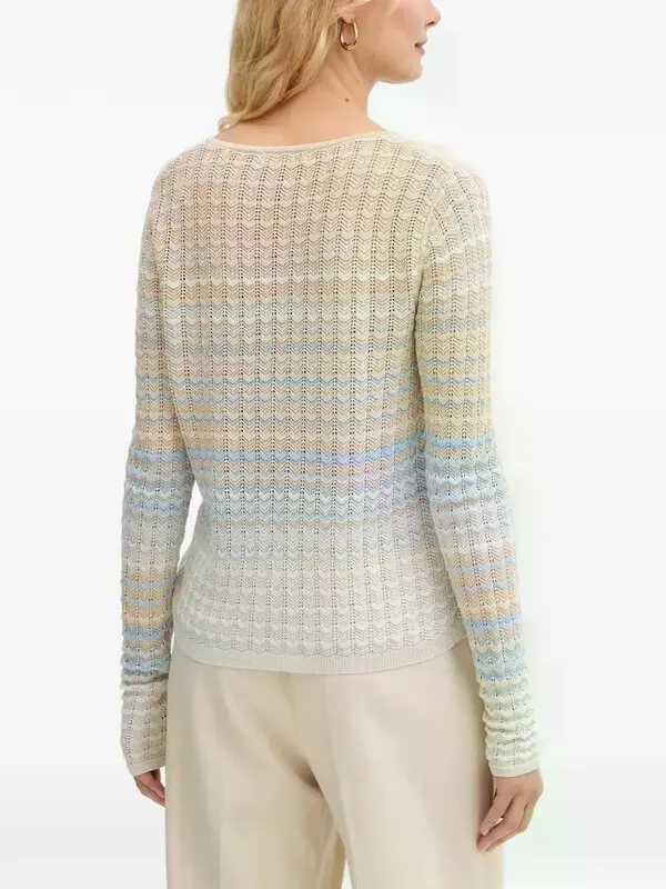 Guess Chevron-knit Cardigan