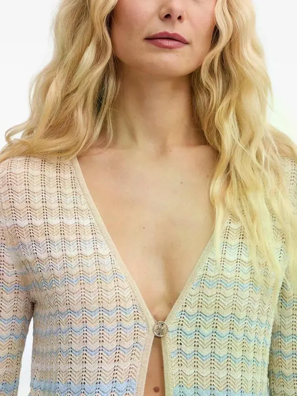 Guess Chevron-knit Cardigan