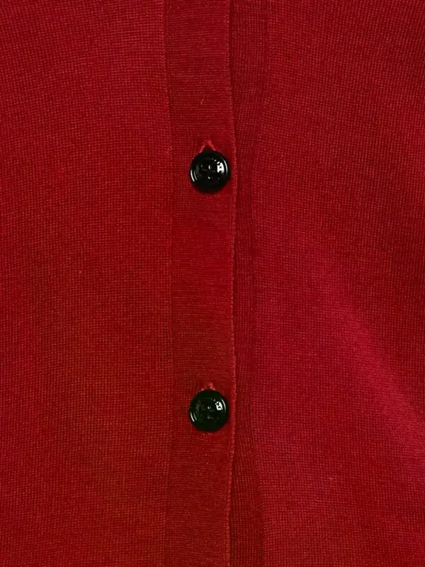 Burberry Merino Wool V-neck Cardigan