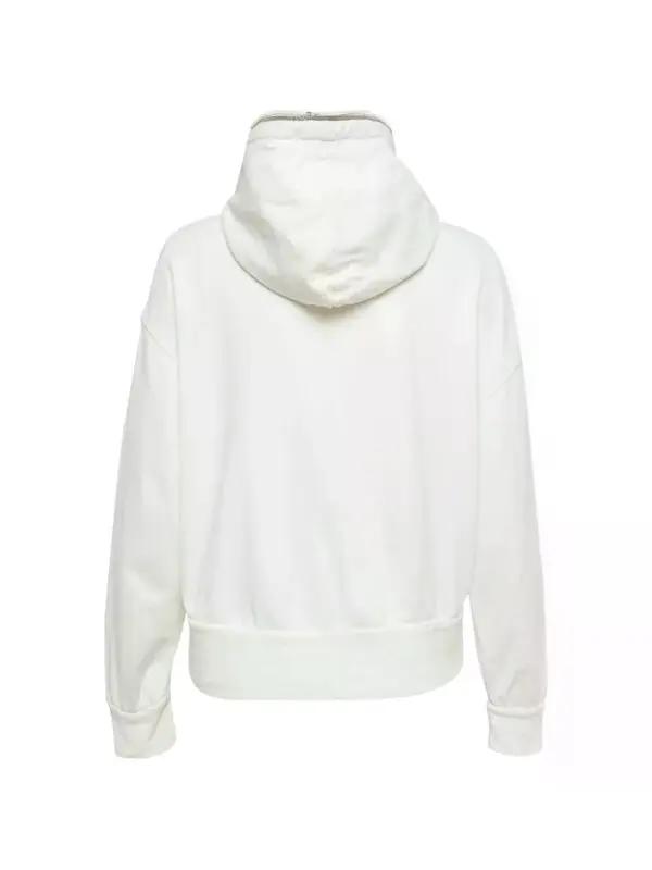 Brunello Cucinelli Monili Zip-front Hoodie