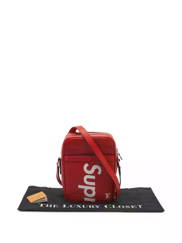 LOUIS VUITTON X Supreme 2017 Pm Danube Shoulder Bag
