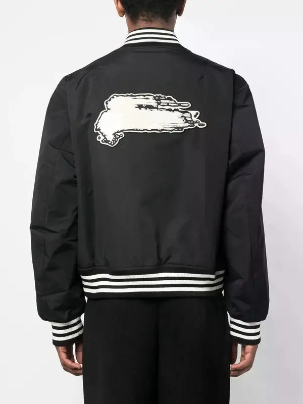 Y3 Logo Patch Bomber Jacket