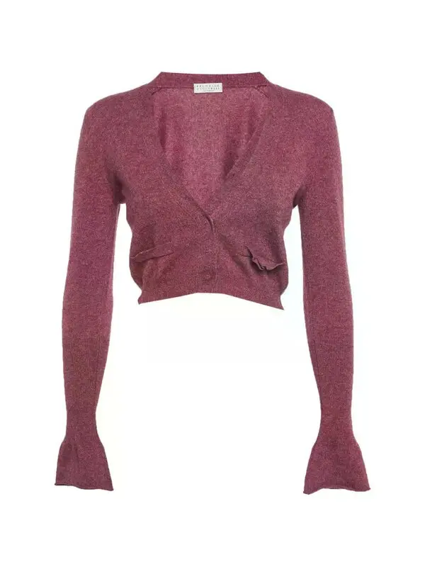 Brunello Cucinelli Cropped Cashmere Cardigan