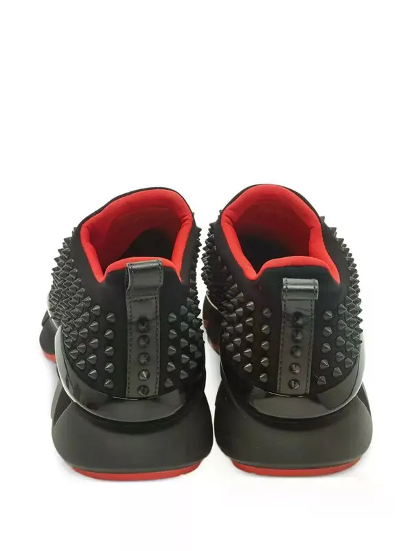 CHRISTIAN LOUBOUTIN Studded Sock Sneakers - Black