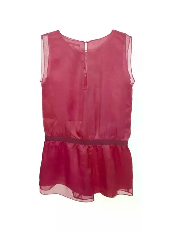 Maje Sheer Silk Playsuit