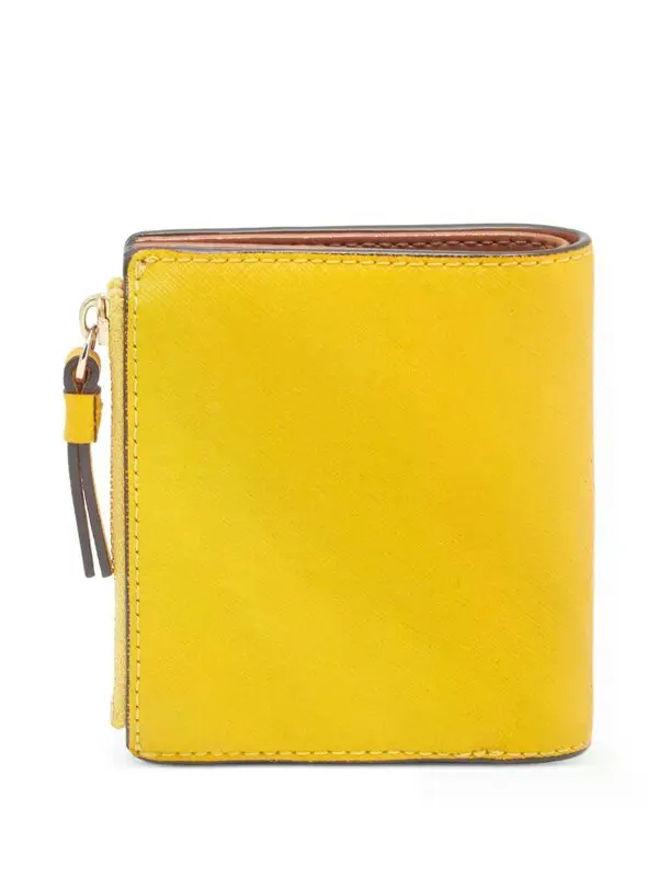 Tory Burch Fleming Quilted Wallet - Yellow