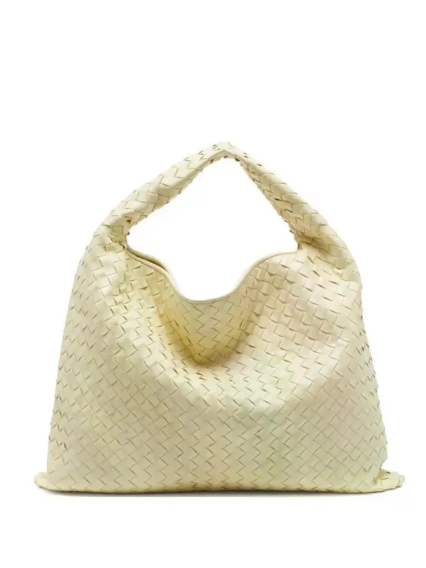 Bottega Veneta Hop Intrecciato Shoulder Bag - Neutrals