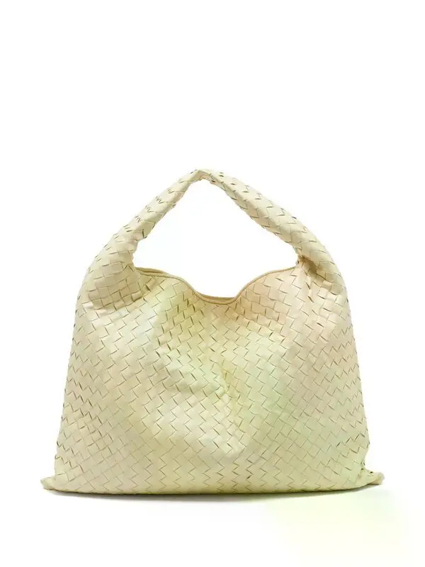 Bottega Veneta Hop Intrecciato Shoulder Bag - Neutrals