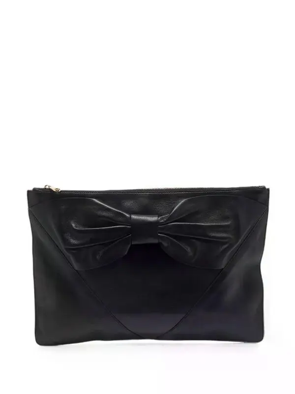 Red Valentino Bow-embellished Clutch Bag