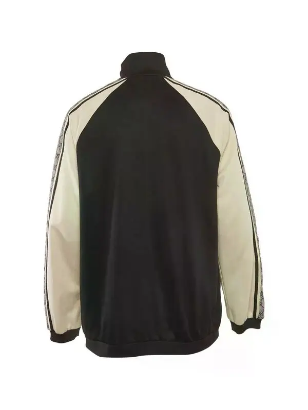 Gucci Gg Shoulder Stripe High Neck Jacket