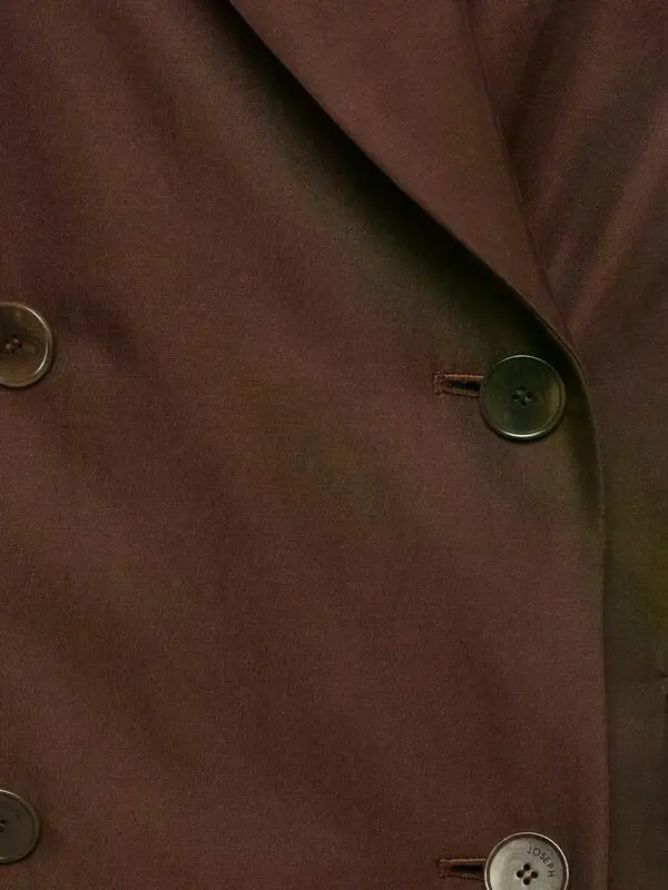 JOSEPH Double-breasted Silk Suit