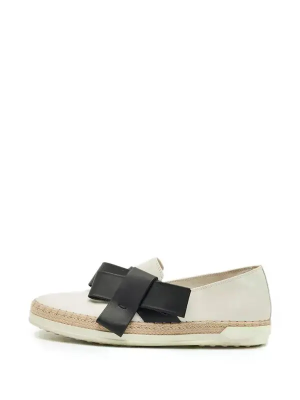 TOD'S Francesina Sneakers With Bow Detailing