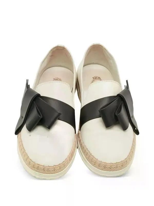 TOD'S Francesina Sneakers With Bow Detailing