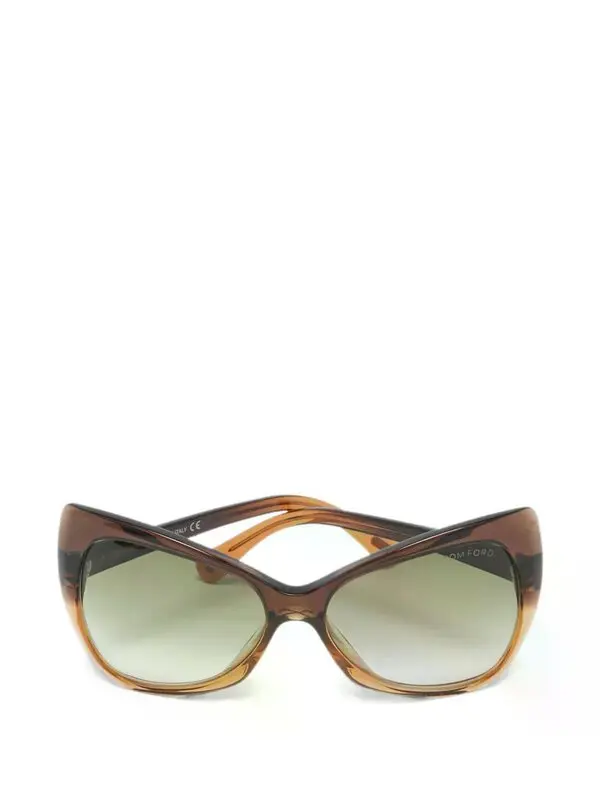 TOM FORD Nico Butterfly Sunglasses - Brown