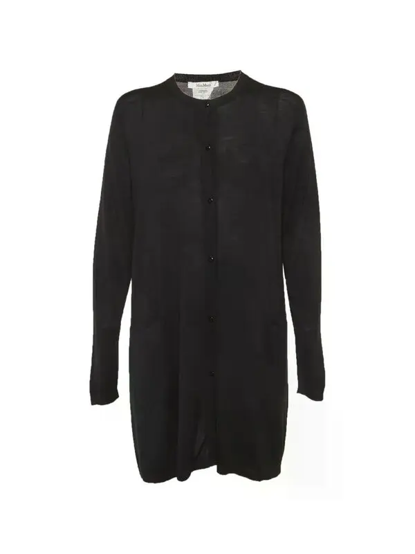 Max Mara Long Wool Cardigan