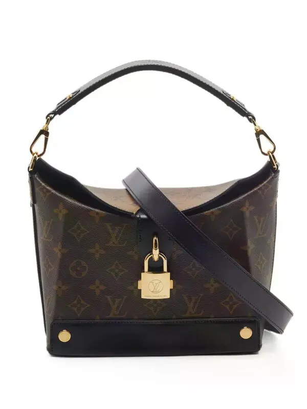 LOUIS VUITTON Monogram-reverse Bento Box Shoulder Bag