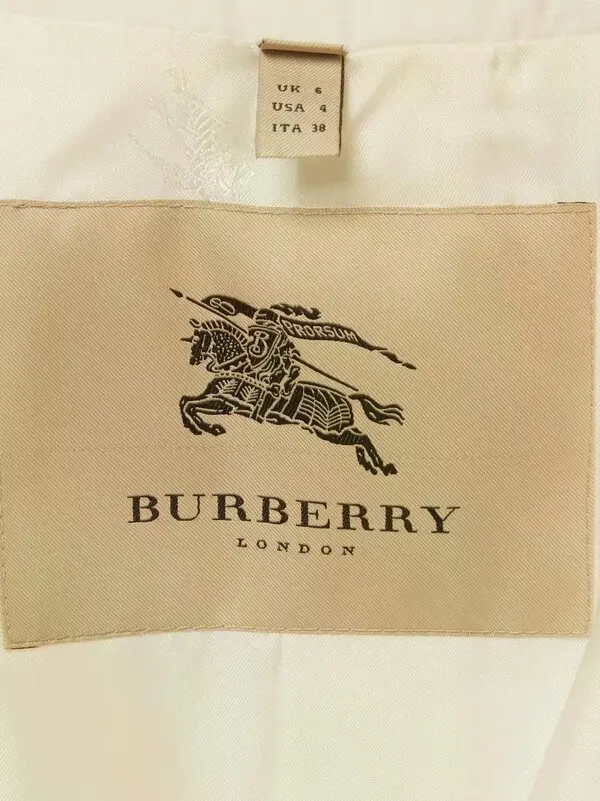 Burberry Pleated Trench Coat