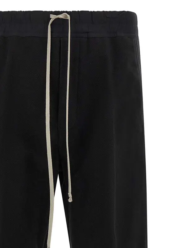 Rick Owens Dietrich Drawstring Pants - Black