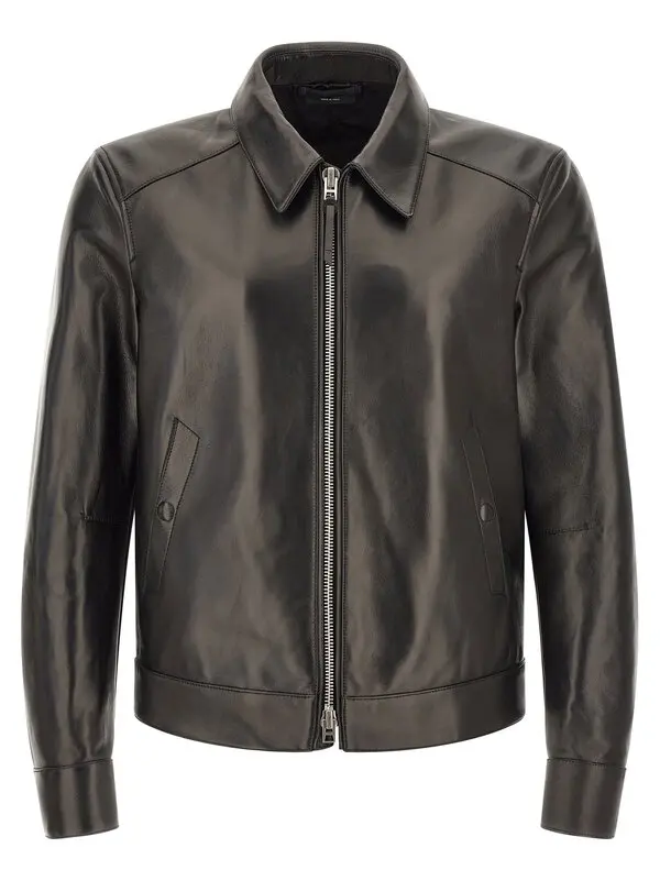 TOM FORD Blouson Nappa - Black