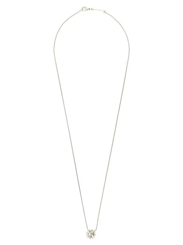 Rick Owens Mini Orb Necklace - Silver