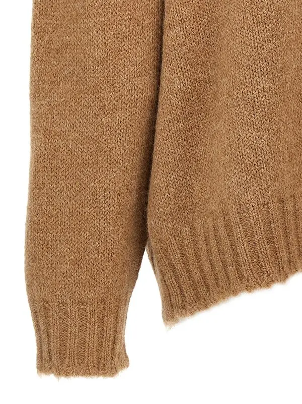 JIL SANDER Alpaca Blend High Neck Sweater