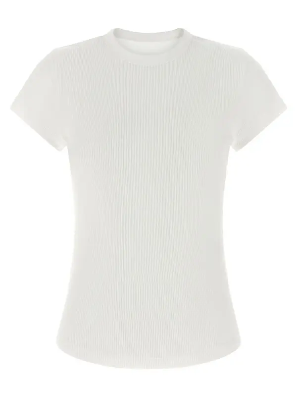 Isabel Marant Étoile Taomi Ribbed Cotton T-shirt - White