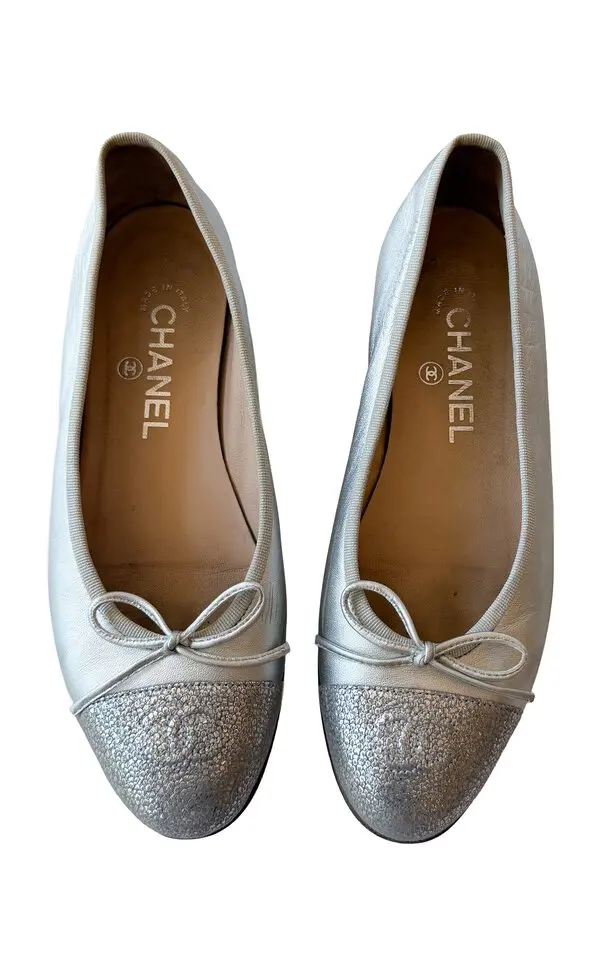 DEAR CLEMENTINE VINTAGE Chanel Ballet Flats