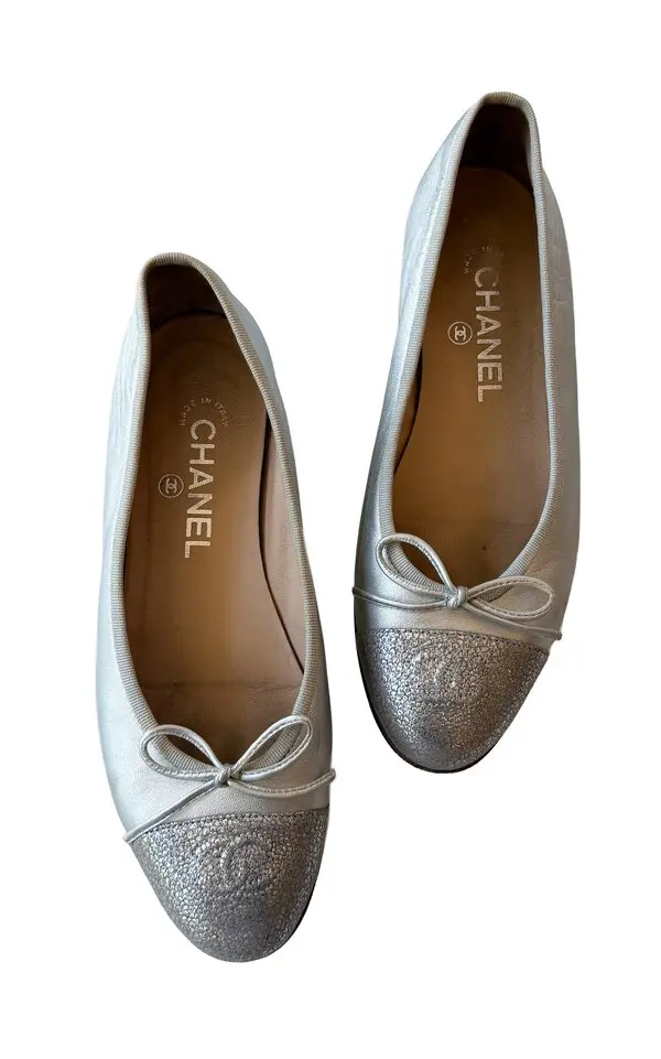 DEAR CLEMENTINE VINTAGE Chanel Ballet Flats