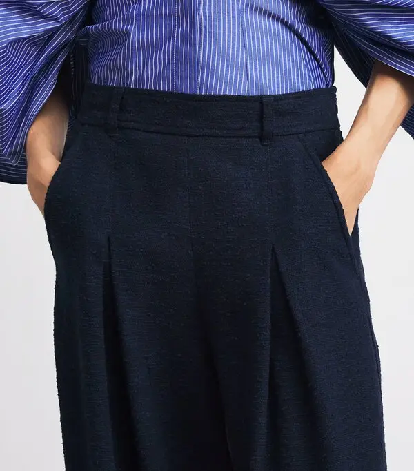 ME+EM Very Wide Pleated Trousers