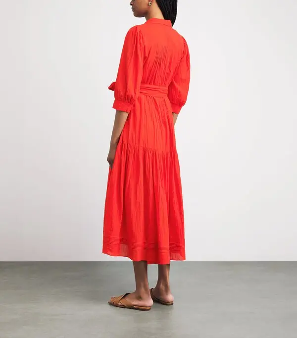 ME+EM 2-in-1 Midi Shirt Dress