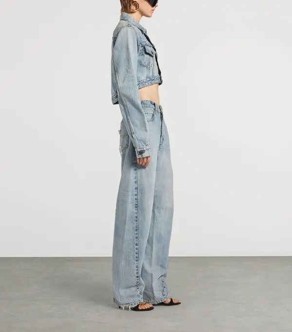 Balenciaga Twisted Seam Straight-leg Jeans