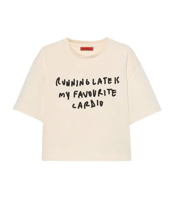Max & Co. X Pietro Terzini Printed T-shirt - White
