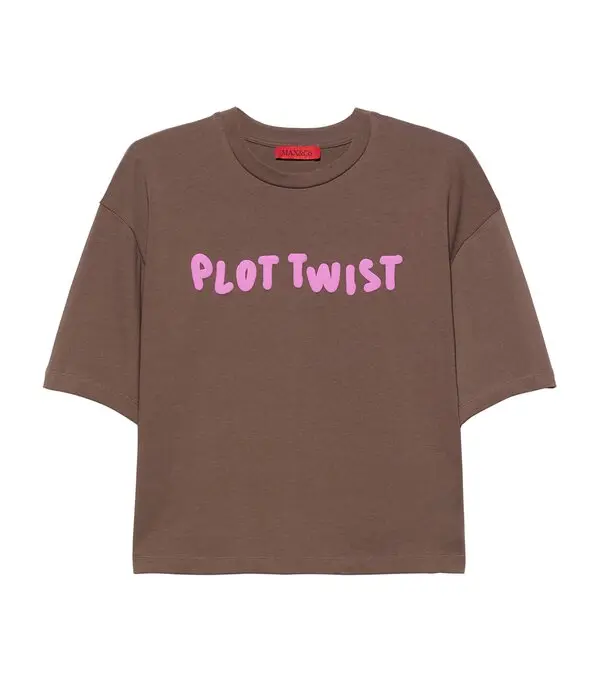 Max & Co. X Pietro Terzini Printed T-shirt - Brown